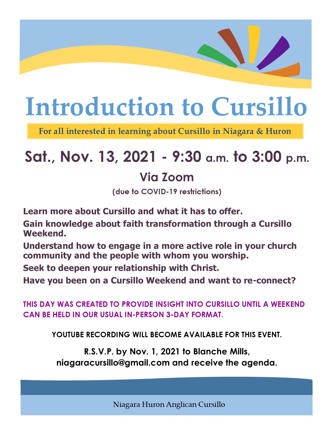 Introduction to Cursillo – Church of the Nativity